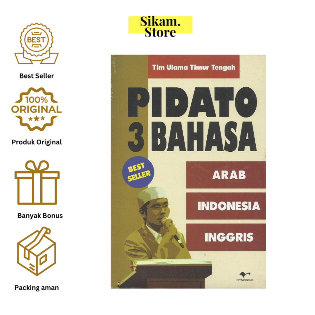 Jual Pidato 3 Bahasa (Arab, Indonesia, Inggris) | Shopee Indonesia