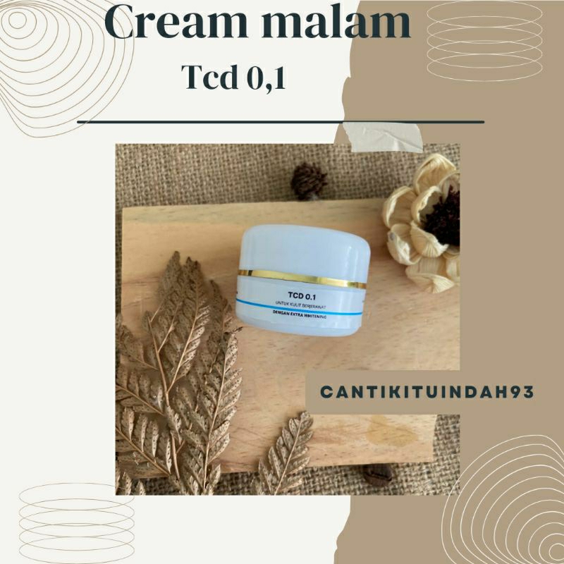 Jual CREAM MALAM TCD 0,1 (B) | Shopee Indonesia