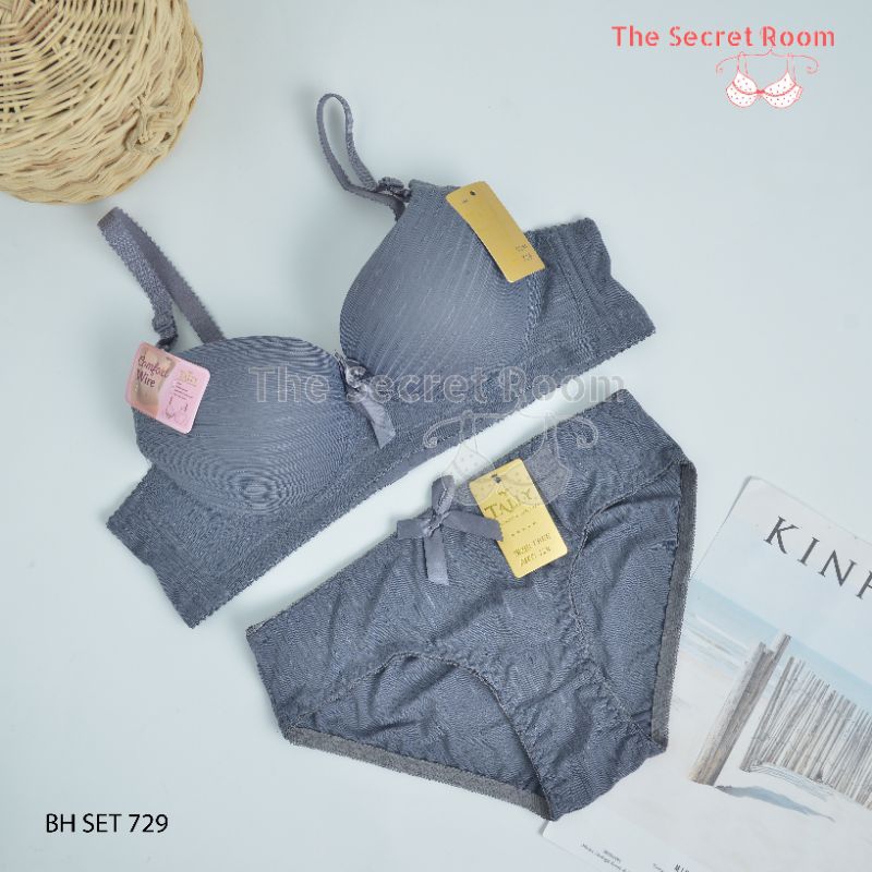 Jual TALLY BRA BH SET CD CELANA DALAM 729 I CUP B BESAR I ADA KAWAT I ...