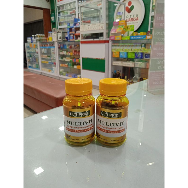 Jual ULTIPRIDE MULTIVITAMIN ISI 30 CAPS | Shopee Indonesia