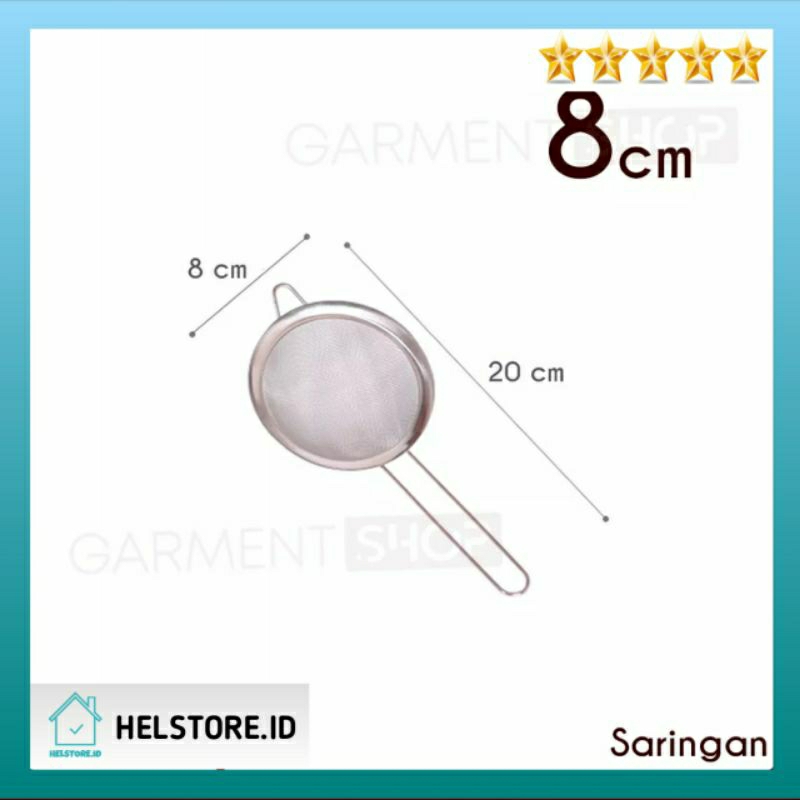 Jual SARINGAN MINYAK GORENG TEPUNG STAINLESS STEEL / Saringan Tirisan ...