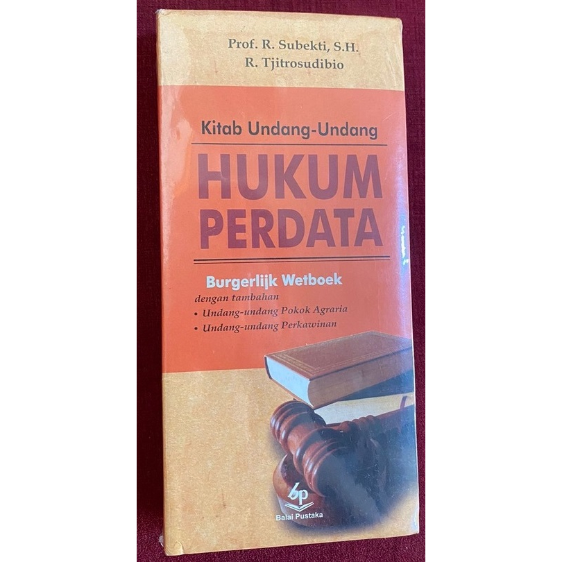 Jual Kitab Undang-Undang Hukum Perdata KUHP | Shopee Indonesia