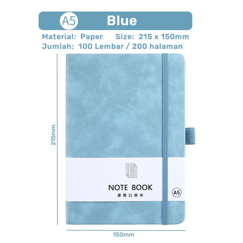 Jual Notebook A5 Buku catatan aesthetic Buku tulis agenda Bullet Book ...