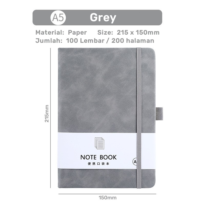 Jual Notebook A5 Buku catatan aesthetic Buku tulis agenda Bullet Book ...