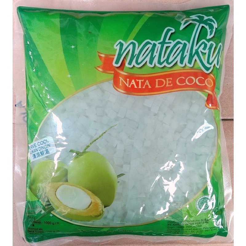 Jual Nata De Coco Dadu Mini Kecil Nataku 1kg | Shopee Indonesia