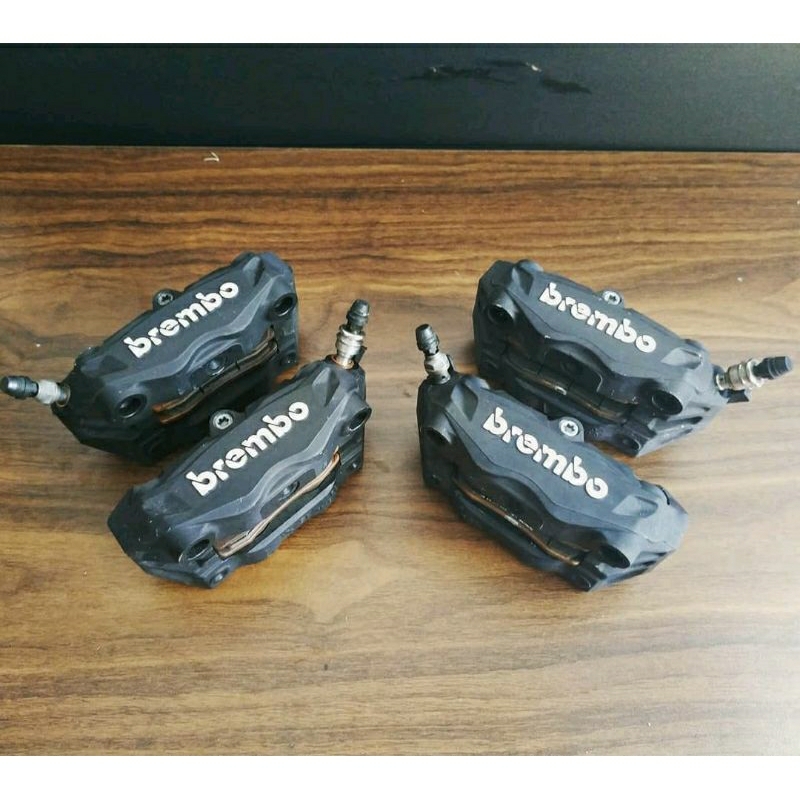 Jual Kaliper Brembo Monoblock M432 pitch 100mm limbah moge BMW, Ducati, Aprilia, Mv Agusta ...