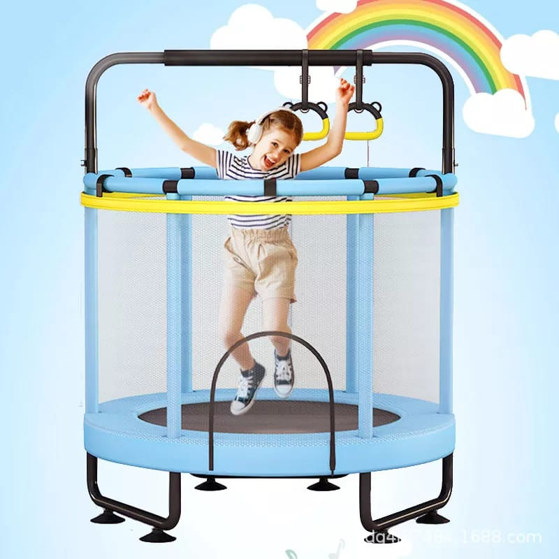 Jual Trampolin Anak Mainan Murah Trampolin Anak Viral Diameter 140cm ...