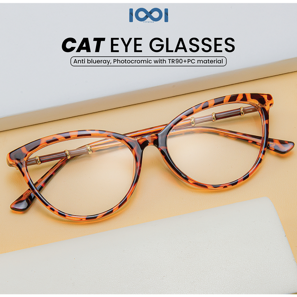 Jual IOOI Eyewear - Kacamata Cat Eye Fashion Modern Simple TR Bisa ...