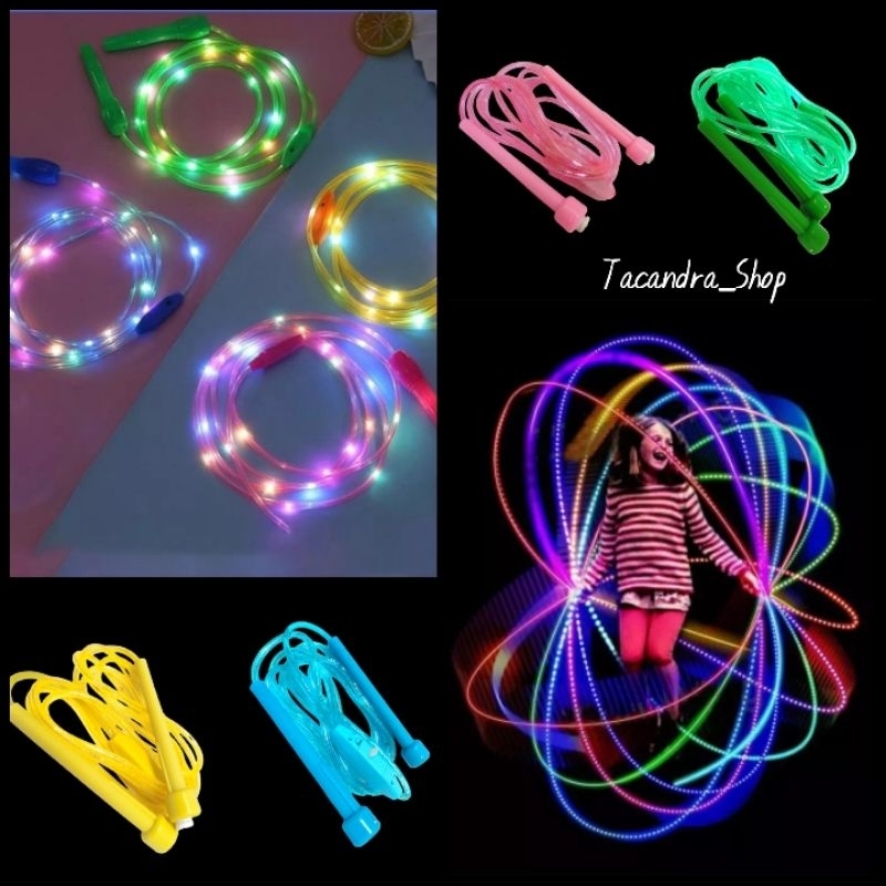 Jual Lompat Tali Skipping Lampu LED Lampu Warna Warni Anak Anak ...