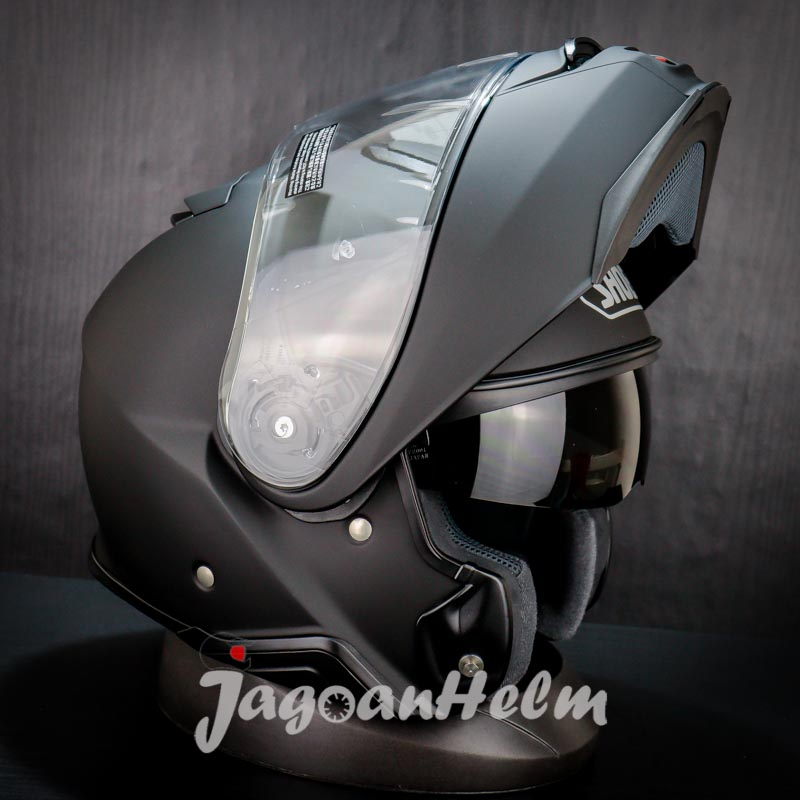 Jual SHOEI HELM NEOTEC 2 | BLACK DOFF | MODULAR PLAIN |NEOTEC II ...