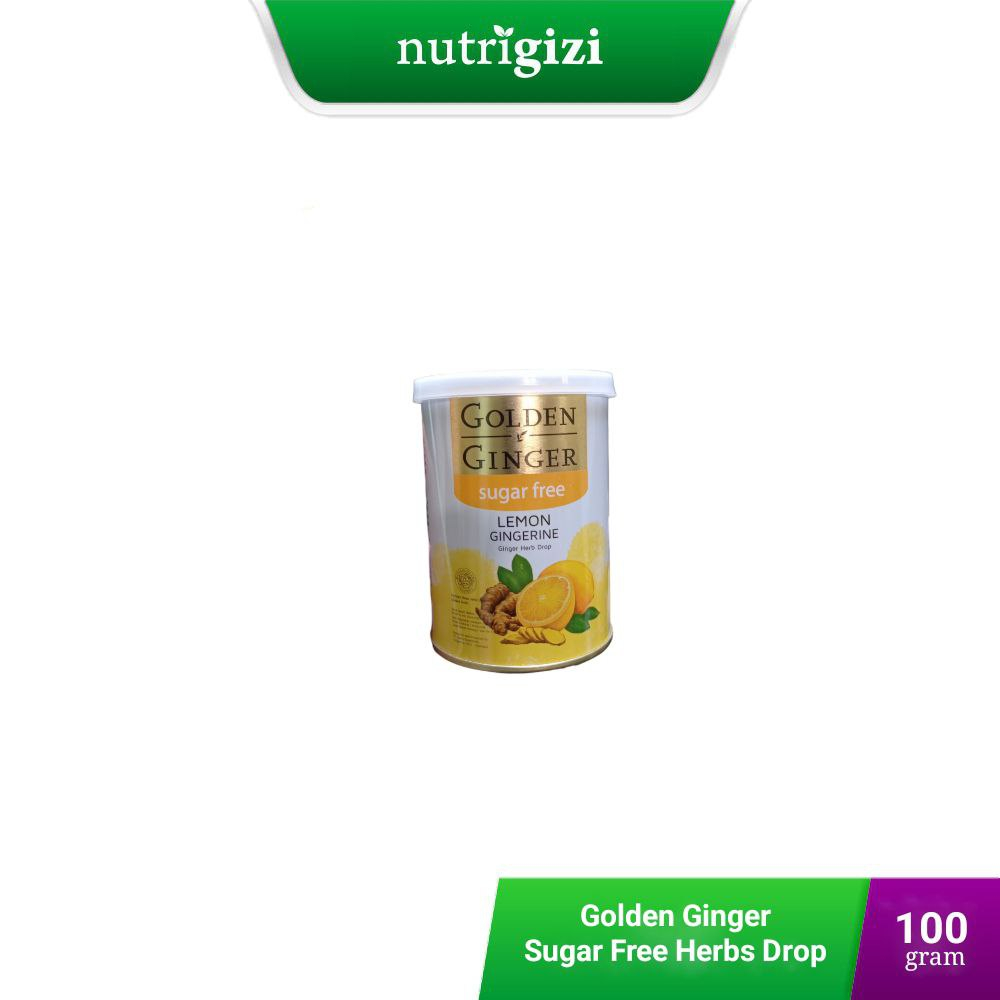Jual Nutrigizi | Golden Ginger Sugar Free Ginger Herb Drop 100 gram ...