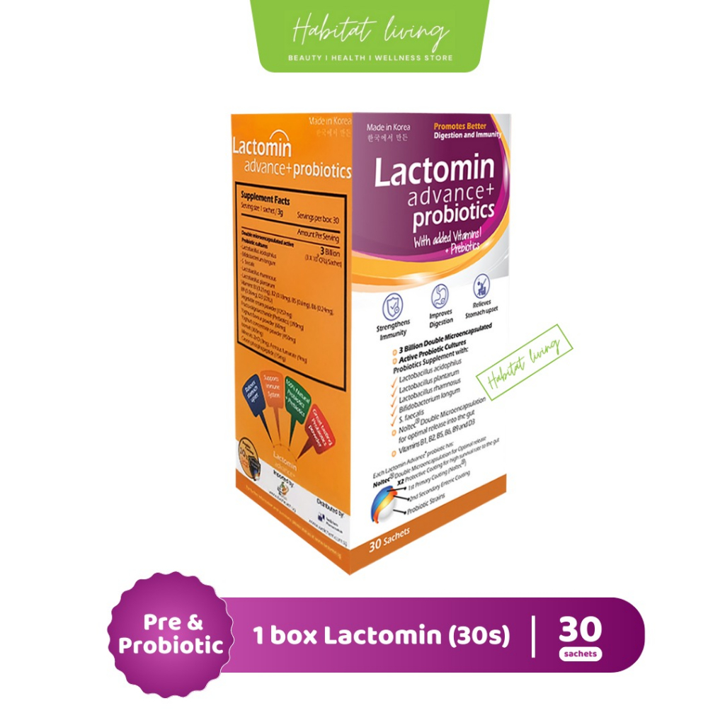 Jual LACTOMIN Advance+ Probiotics | Shopee Indonesia