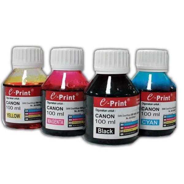Jual Tinta Printer Canon Bulk Ink Regular 100ml Cyan Magenta Yellow ...