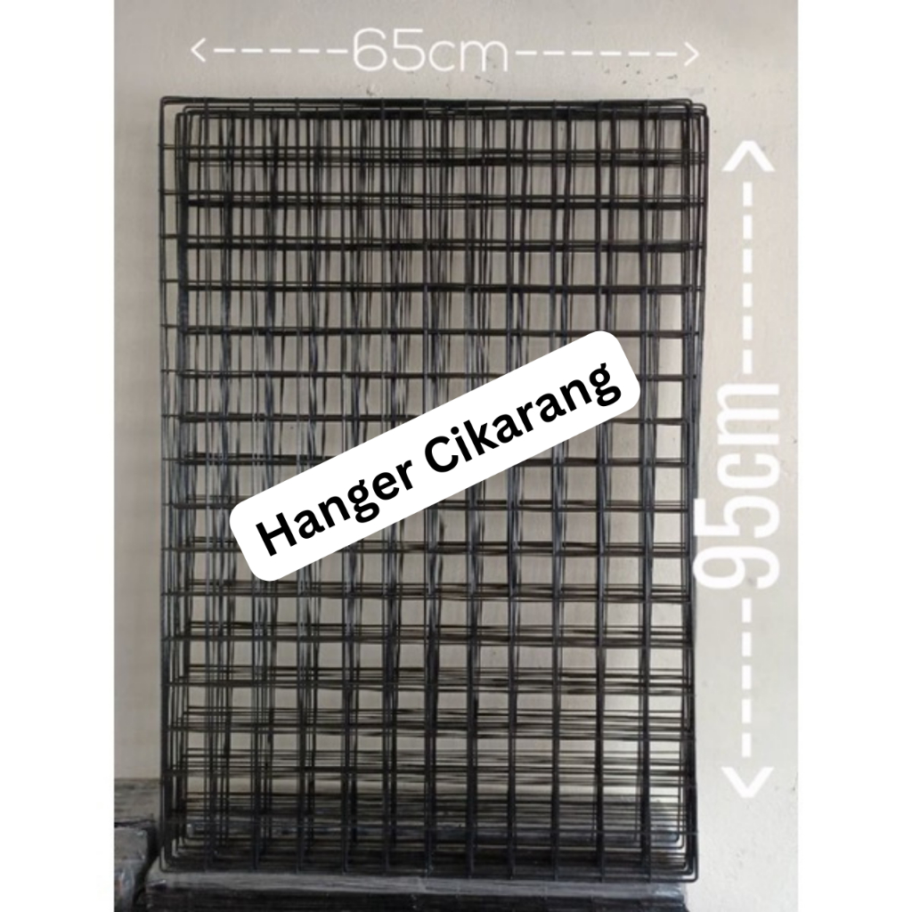 Jual GRID WALL JARING RAM KAWAT BESI DINDING 45 x 65 CM WARNA PUTIH ...