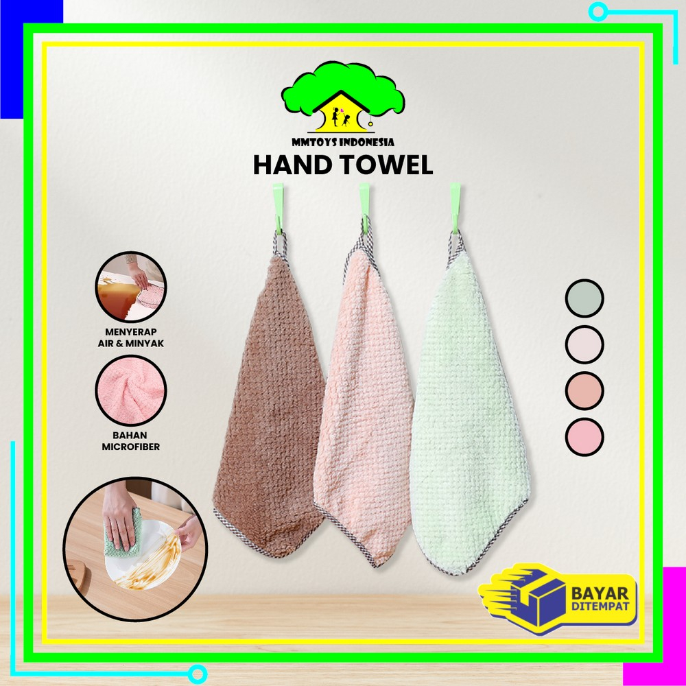 Jual MI-C865 Kain Lap Tangan Gantung Lap Microfiber Lembut Serbaguna ...