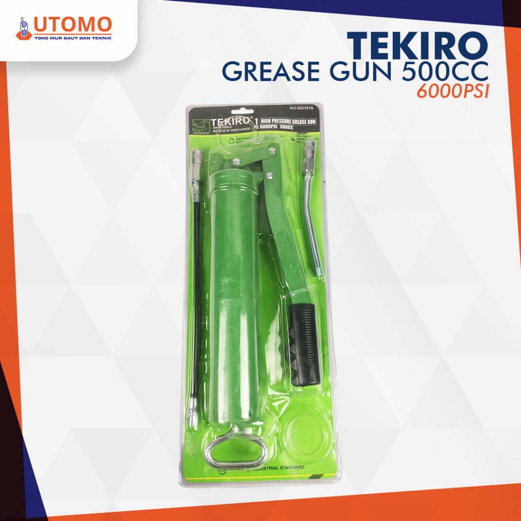 Jual TEKIRO HAND GREASE GUN 500 CC / POMPA GEMUK TANGAN / TOOLS - ALAT ...