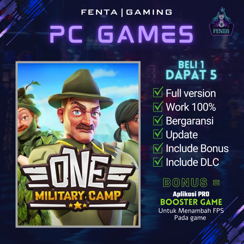 Jual ONE MILITARY CAMP - GAME PC - GAME LAPTOP | Shopee Indonesia