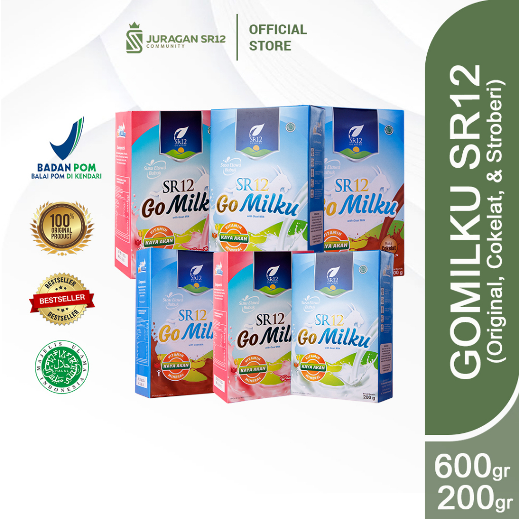 Jual Susu Go Milku SR12 Go Milku SR12 Susu Kambing Etawa Susu Ibu Hamil ...