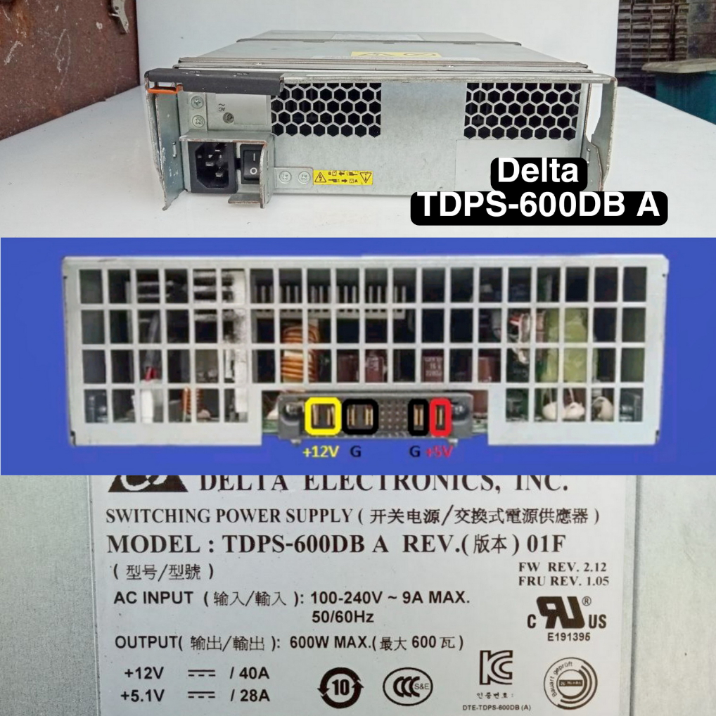 Jual PSU Power Supply Unit ex Computer Server Output Variasi Tegangan 3 ...