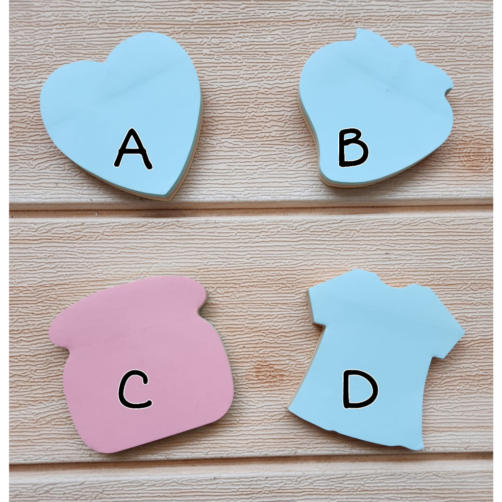 Jual STICKY NOTE BENTUK (7X7) | Shopee Indonesia