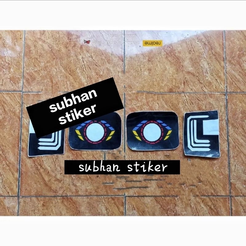 Jual stiker lampu mobil pic up L300 (lampu utama+sen) | Shopee Indonesia