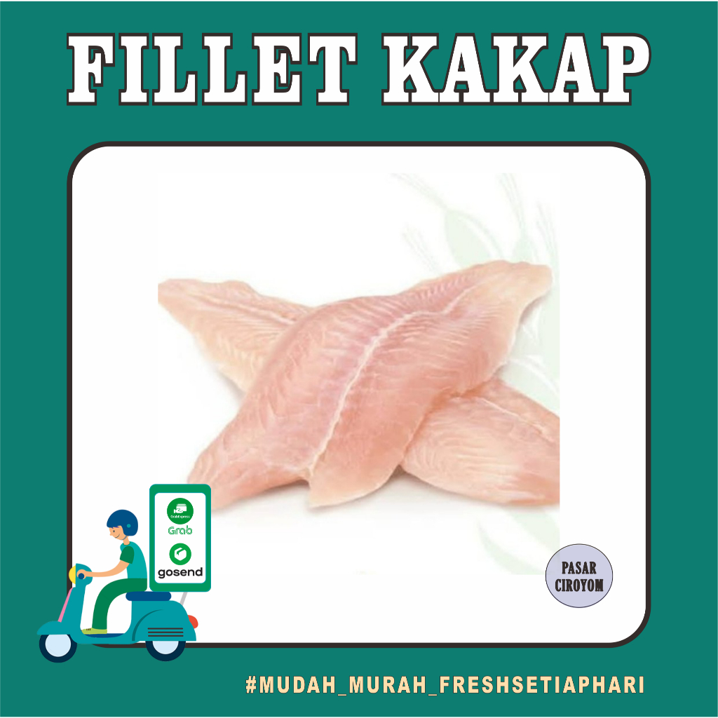 Jual FILLET IKAN KAKAP FRESH MURAH BANDUNG / SEAFOOD | Shopee Indonesia