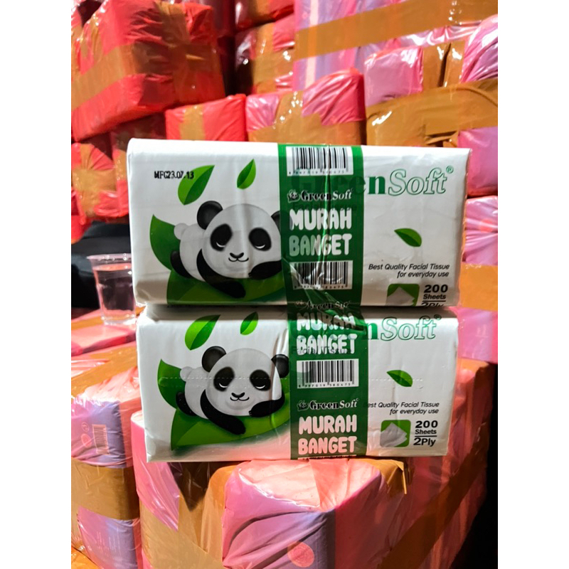 Jual Tissue greensoft banded 200 sheet | Shopee Indonesia