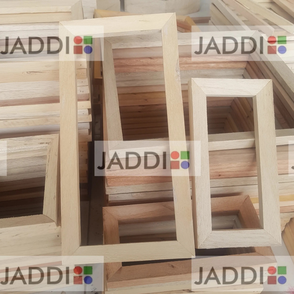 Jual JADDI Spanram kayu 15x30 / 30x15 cm bingkai dalam kayu frame ...