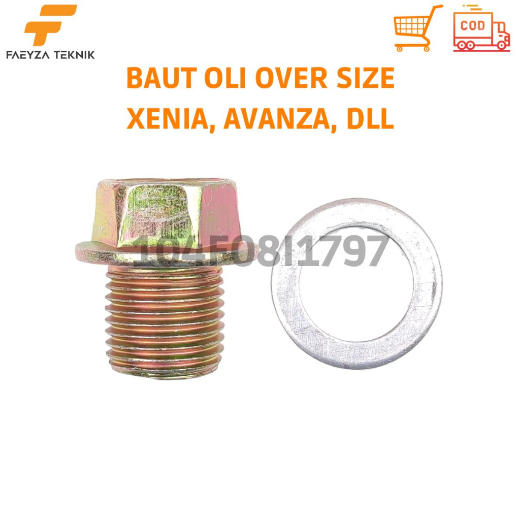 Jual Baut Oli Oversize Baut Oli Mobil Xenia Avanza Dll Free Ring ...
