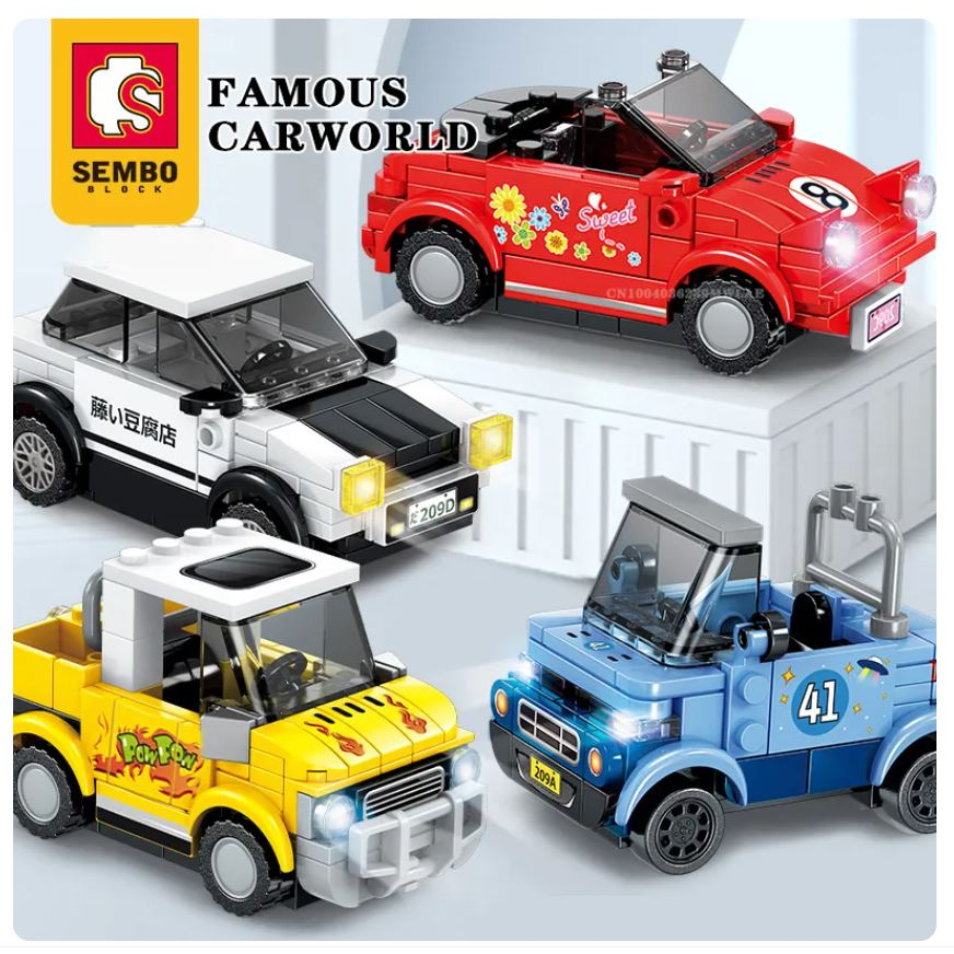 Jual Sembo Block Sports Car | Famous Car | Mobil Sport Mainan Balok ...