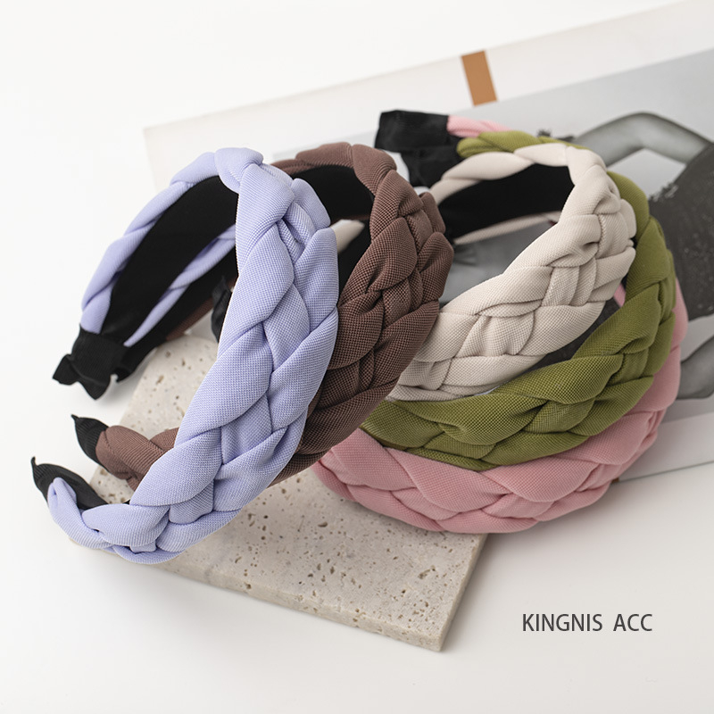 Jual Caliloops Aksesoris Bando Bandana Kepang Polos Korea Dewasa Wander ...