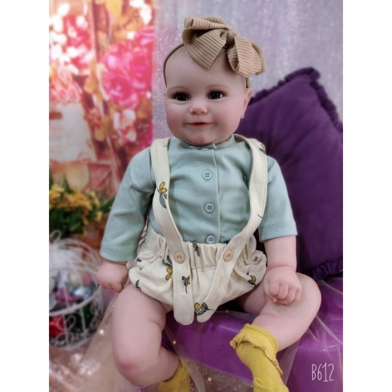 Jual Ready Boneka Bayi Reborn mirip Asli realistis Premium 55 dan 60 cm ...