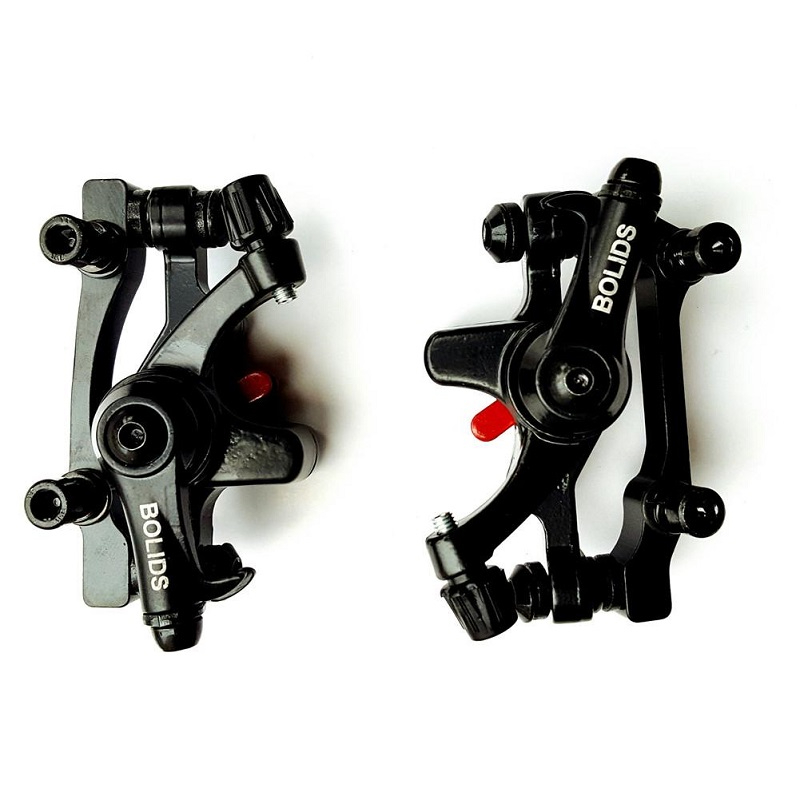 Jual 2Pcs Bicycle Disc Brake Caliper Aluminum Alloy 1Pc Front Rear ...