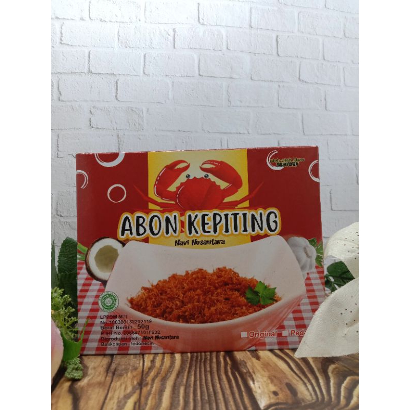 Jual ABON KEPITING Nusantara Asli 100% Daging Kepiting Segar | Shopee ...
