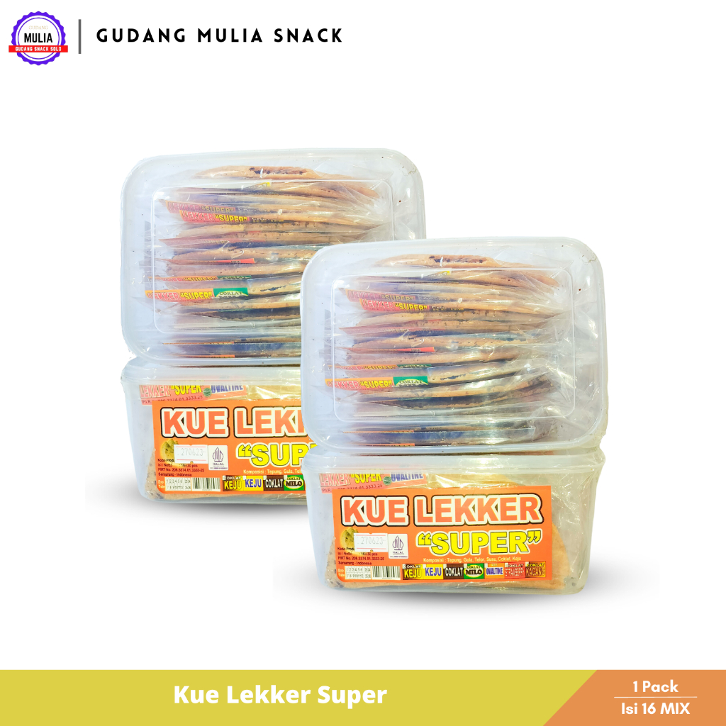 Jual Kue Leker Super | Lekker Solo | Leker Jadul | Shopee Indonesia