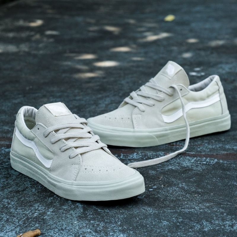 Jual Vans Sk8 Low Classic Contrast Cream Original 100% Guarantee | BNIB ...