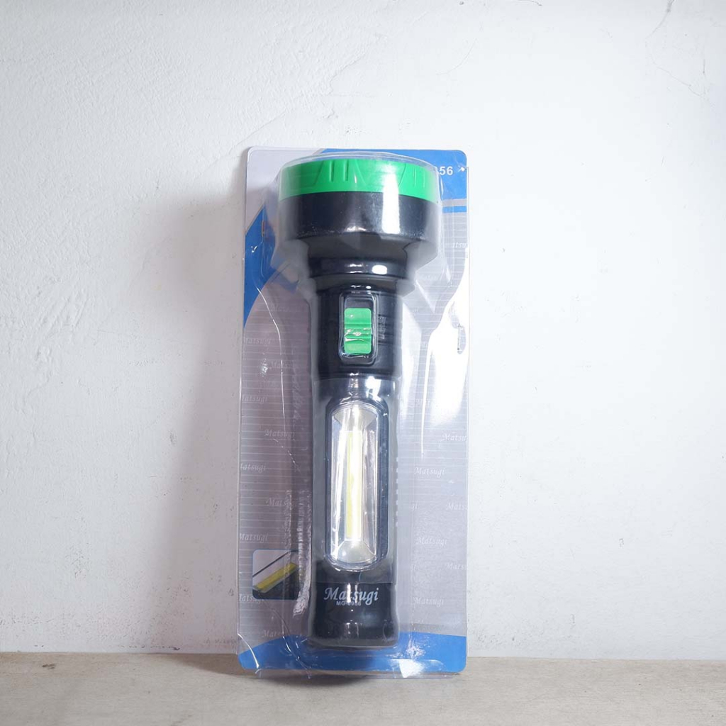 Jual Senter Murah Matsugi Cahaya 10W + Cob LED MG-8956 | Shopee Indonesia