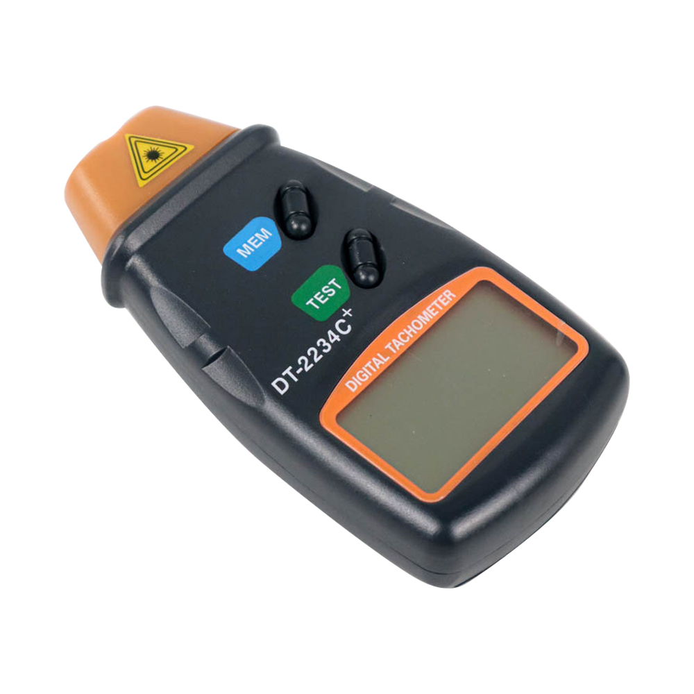 Jual LCD Digital Laser Photo Tachometer alat ukur kecepatan mesin 2.5 ...