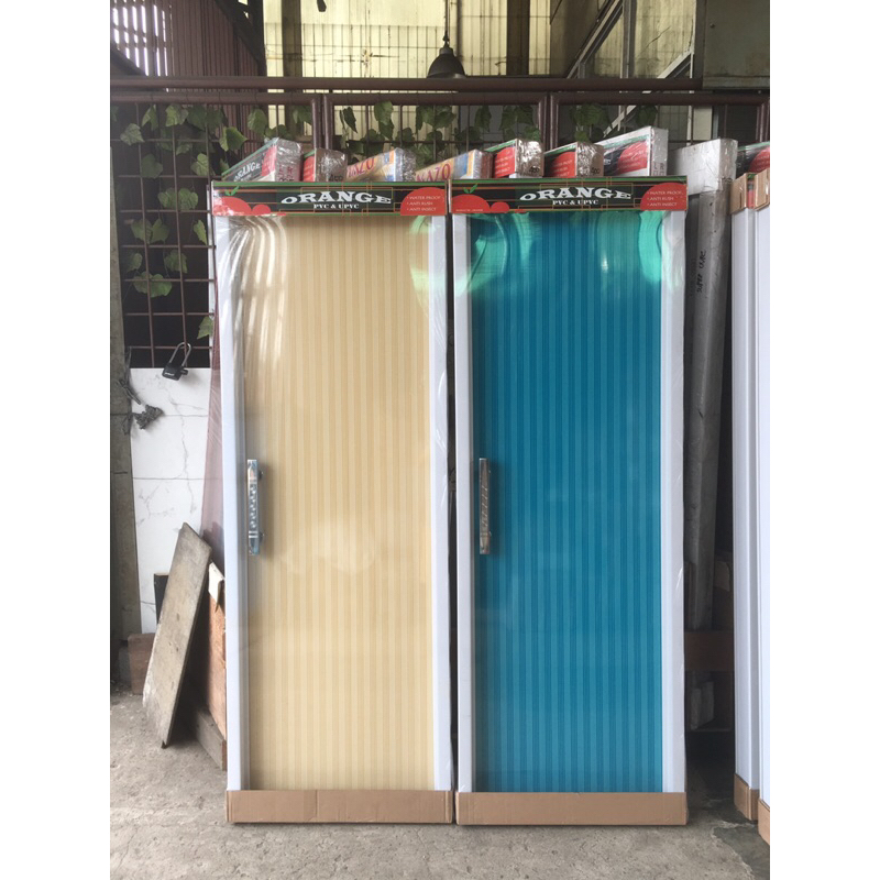 Jual PINTU PVC POLOS MINIMALIS NEW BIRU HIJAU PUTIH ABU COKLAT CREAM ...
