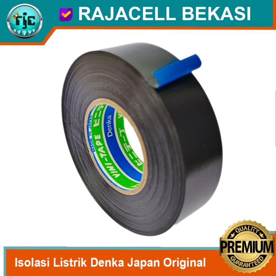 Jual Isolasi Listrik Denka Japan Original Solasi Lakban Kabel 25M Nitto ...
