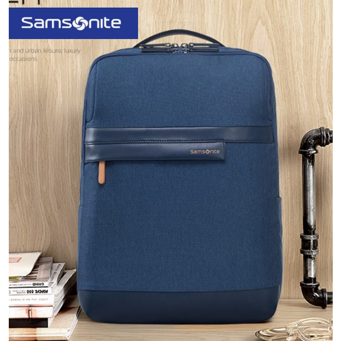 Jual Tas Ransel Pria Backpack Samsonite Blue Self 663 Terbaru Original ...