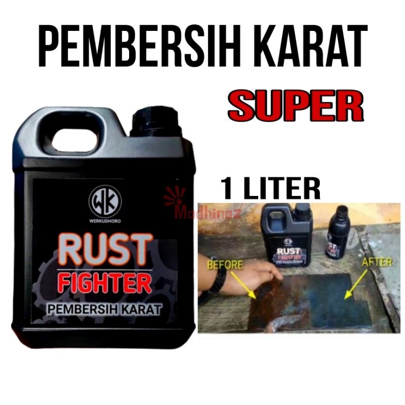 Jual Rush fighter penghilang karat ,Pembersih karat mesin motor dan mobil / Pembersih logam ...