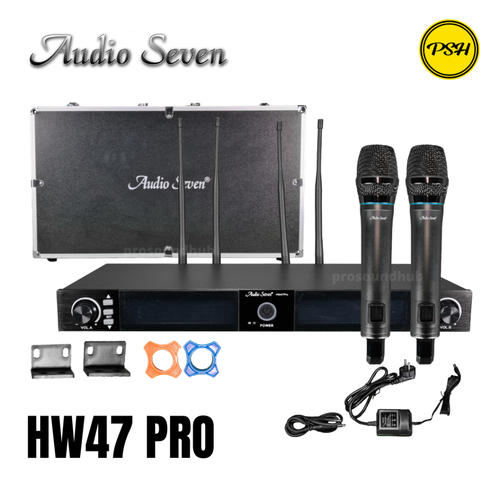 Jual Audio Seven SJH-HW47PRO HW47 PRO Mic Wireless Microphone UHF ...