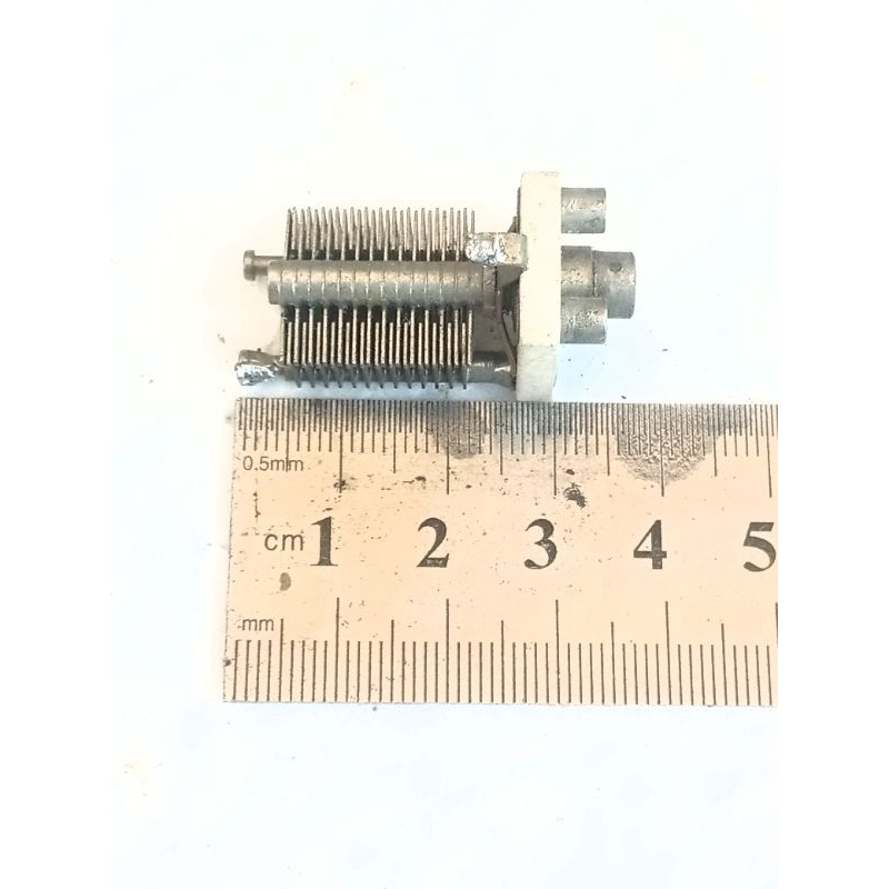 Jual varco besi variable capacitor 35pf highvoltage tested | Shopee ...
