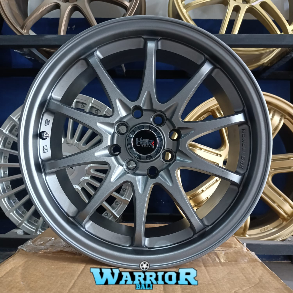 Jual Velg CE28 Ring 16 Grey Mobil Swift Xenia Ayla HSR HIROSHIMA R16 | Shopee Indonesia