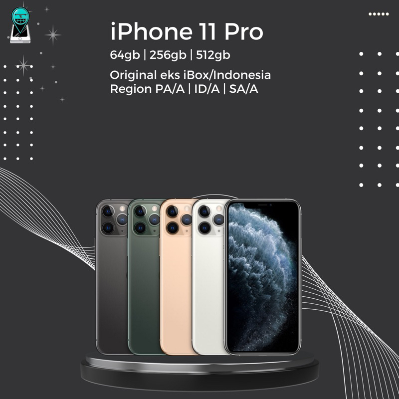 Jual HANDPHONE IP 11 PRO 64GB 256GB 512GB SECOND ORIGINAL FULLSET EX INDONESIA/IBOX | Shopee ...