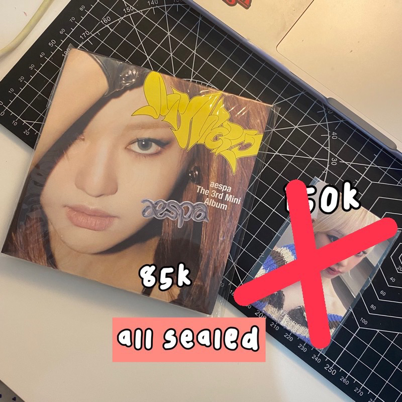 Jual [READY] GISELLE NINGNING KARINA UNBOXING EVENT ALBUM POSTER VER ...