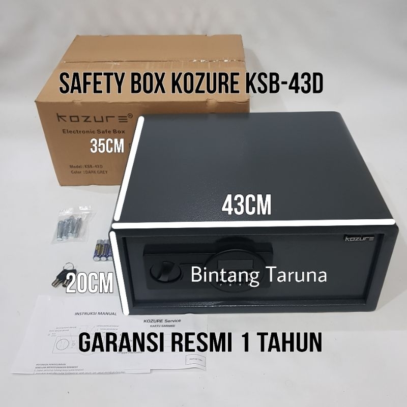 Jual Brankas Kozure KSB-43D Electronic safety box Kozure KSB-43D ...