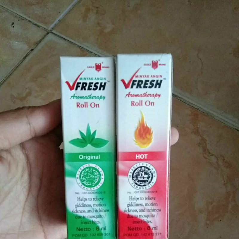 Jual Vfresh roll on aromatic | Shopee Indonesia