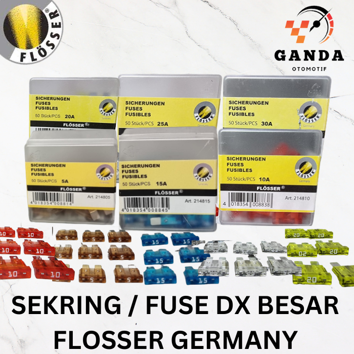 Jual FUSE DX BESAR FLOSSER GERMANY - SEKRING TUSUK / TANCAP BESAR | Shopee Indonesia